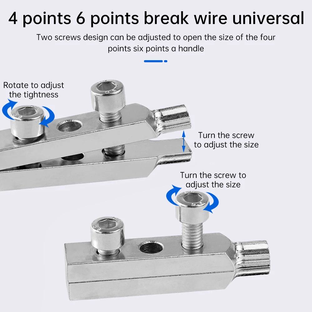 4/6 Point Universal Extractor for Faucet Angle Valve Break Wire ...