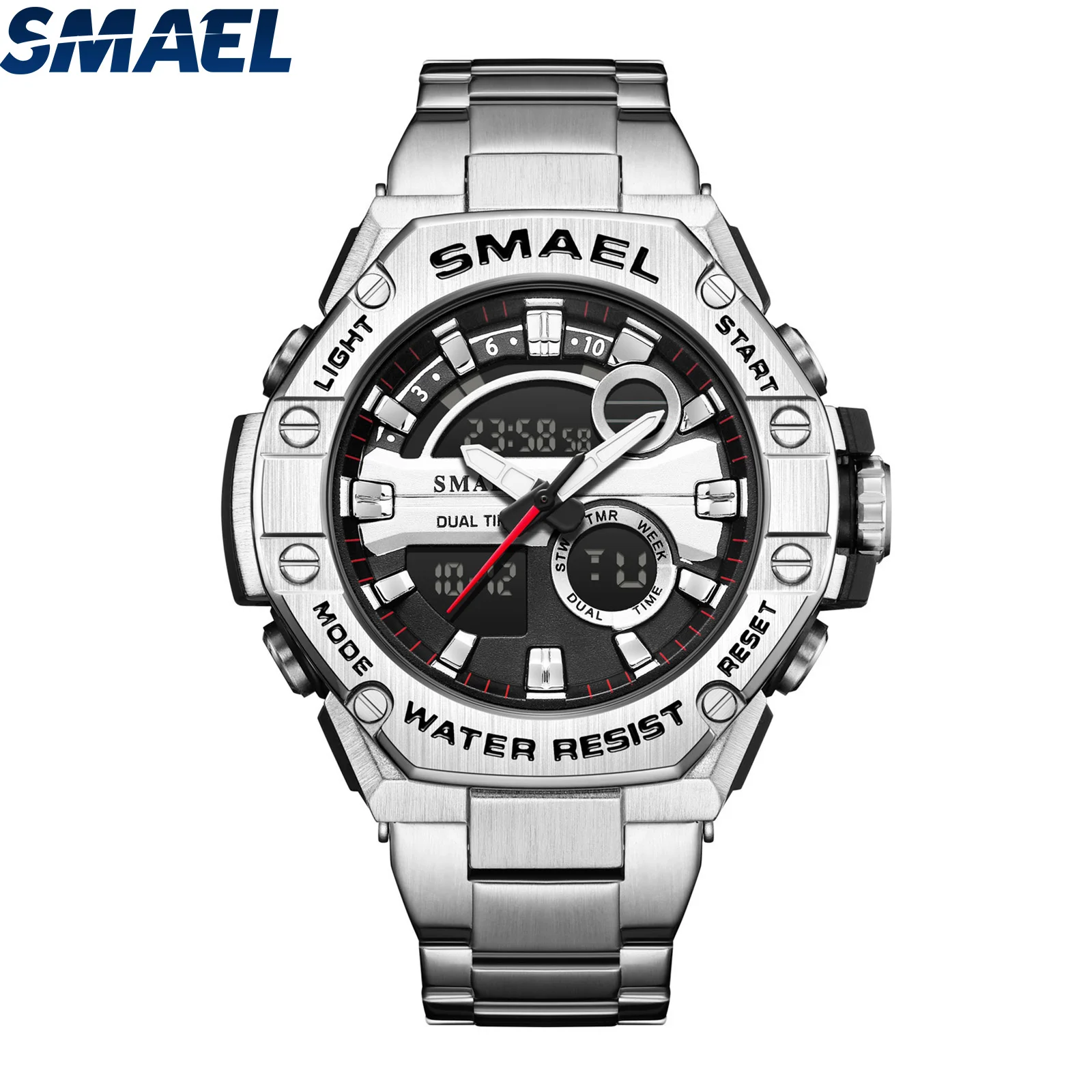 SMAEL-8090-alloy-steel-strip-dual-display-electronic-watch-men-s ...