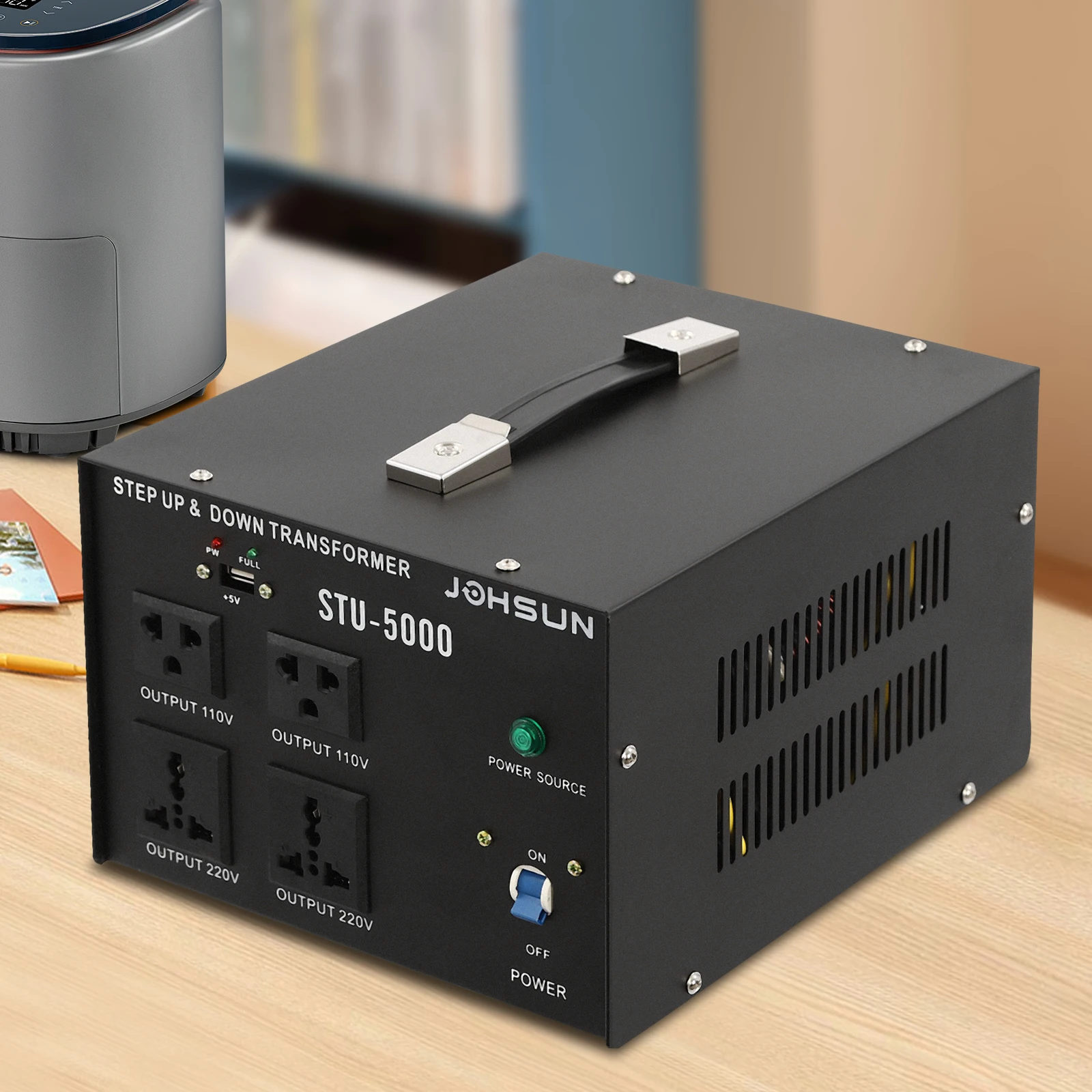 5000-Watt-Power-Step-Up-Down-Voltage-Transformer-Electric-Converter-USB ...