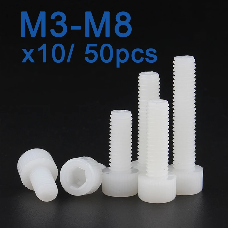 10-50pcs-Plastic-Nylon-Socket-Cap-Screws-White-Hex-Head-Allen-Bolts-Screw-M3-M4-M5.jpg