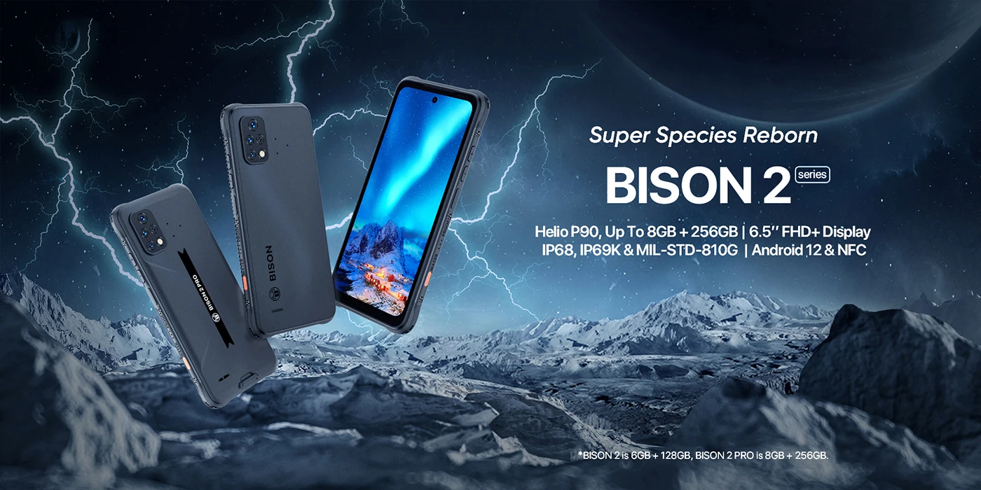 UMIDIGI BISON 2/ BISON 2 PRO Rugged Android 12 Smartphone 128GB /256GB ...