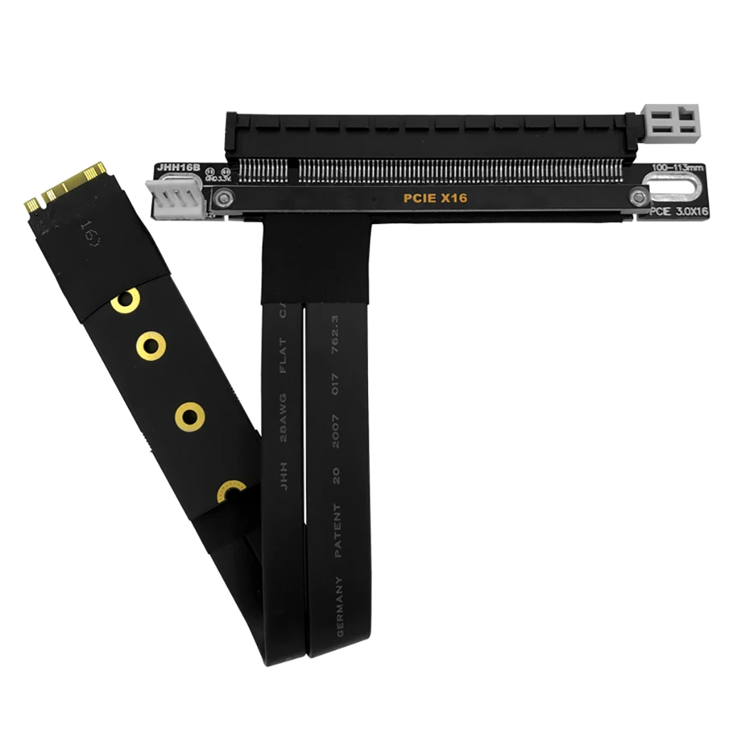 M.2 mkey a PCIE X16 NVME Cable adaptador de extensión compatible con ...