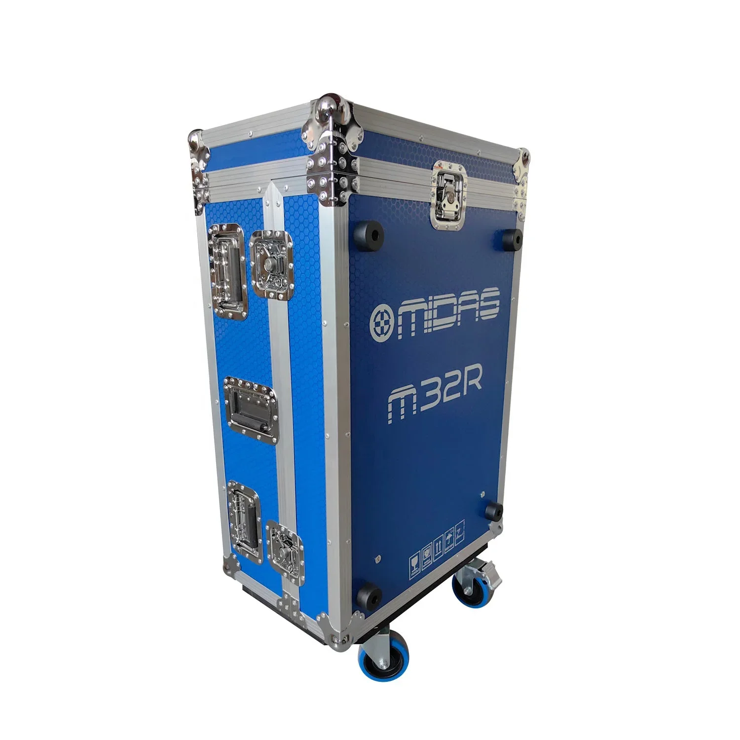 Customized Midas M32R Live Digital Mixer Flight Case With Wheels Pa ...
