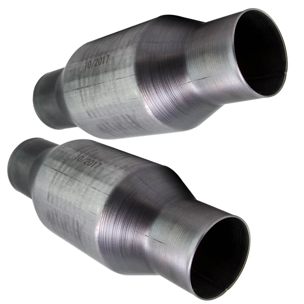Par de convertidores catalíticos de acero inoxidable, dispositivo ...