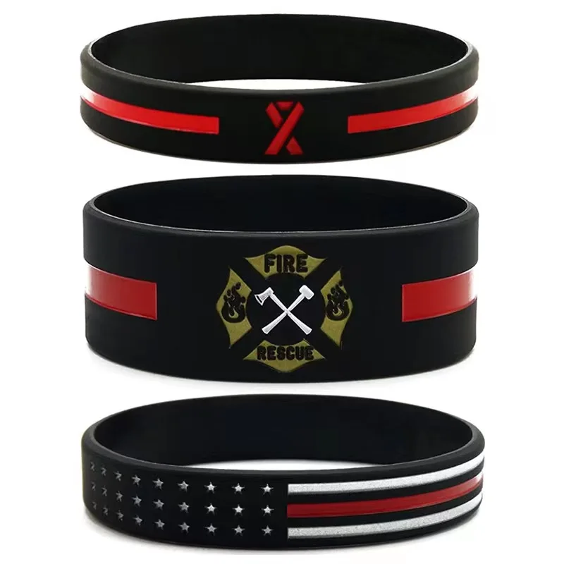 1Pcs-3Pcs-Firefighters-Fireman-Firefighter-Fire-Guard-Sports-Rubber ...