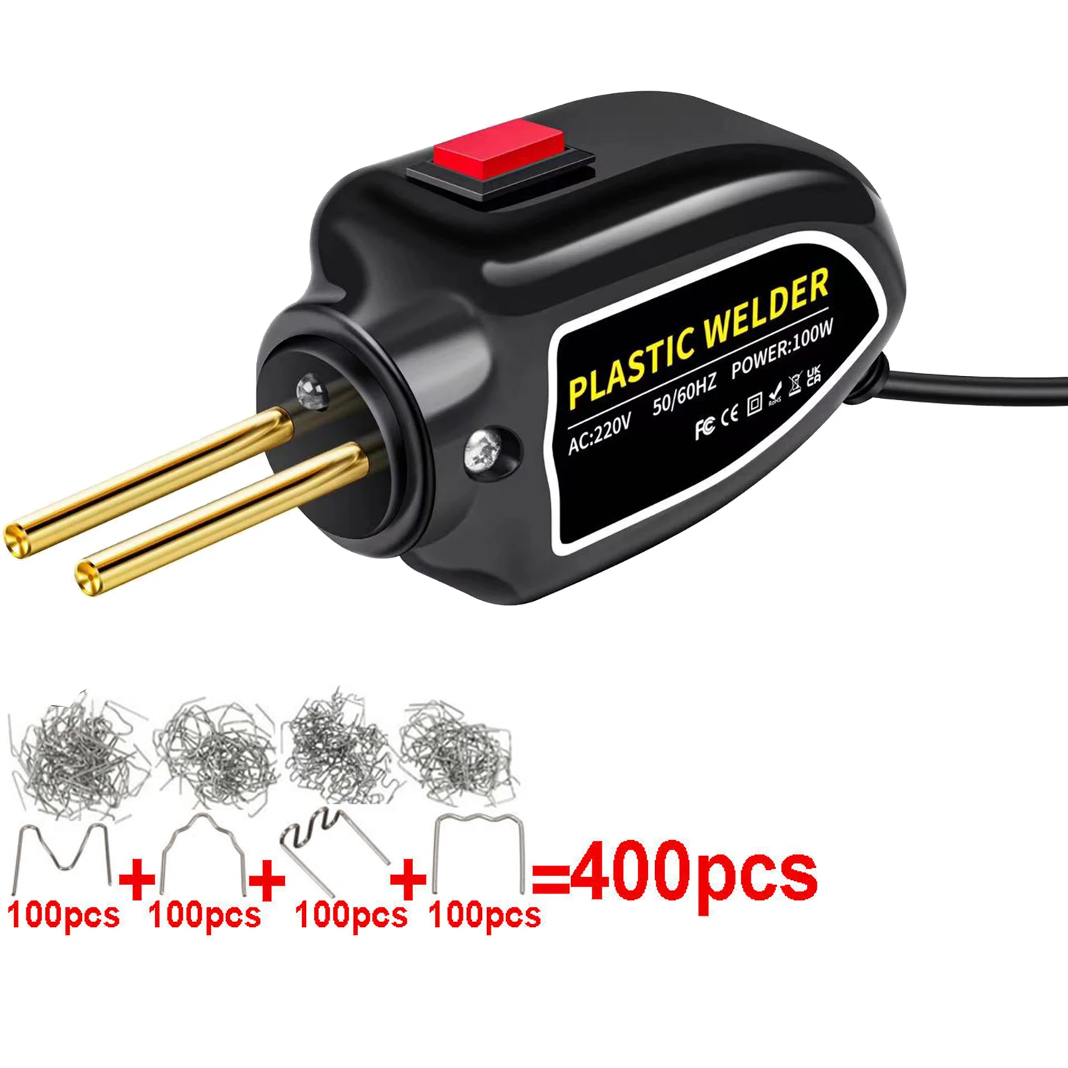 Mini Plastics Welder Hot Staplers Machine Staple PVC Repairing Machine ...