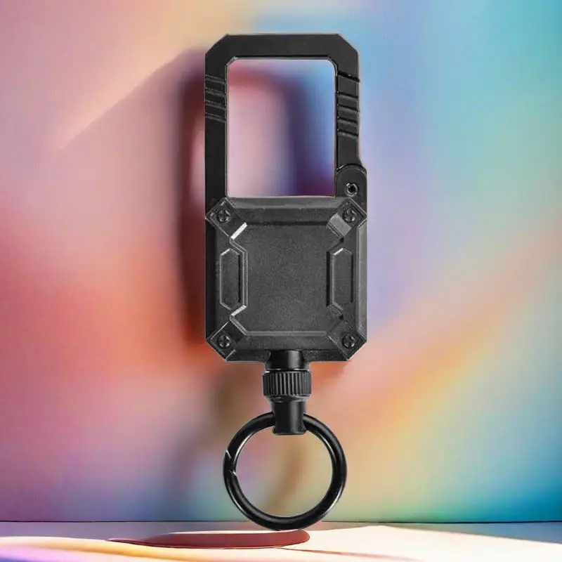Magnetic-Anti-theft-Metal-Easy-to-pull-Key-Chain-Outdoor-Automatic ...