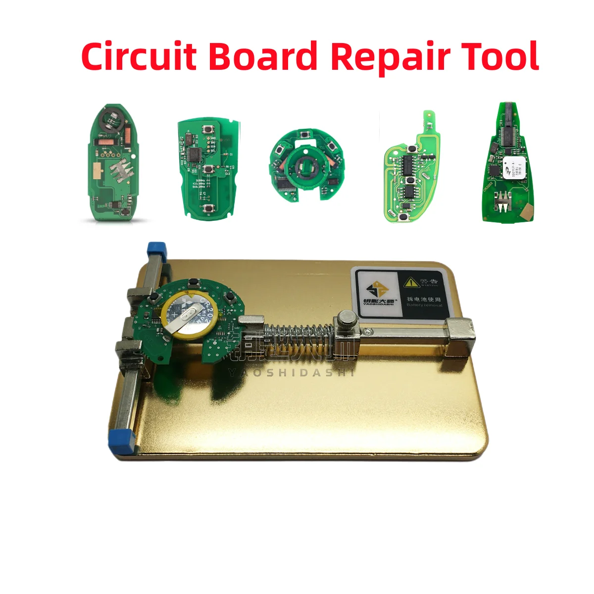 Locksmith Tool Universal Fixture Work Station For Car Key Pcb Circuit ...