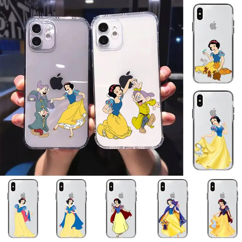 Disney Snow White Phone Case For Iphone 13 14 Pro Max Xs Xr 12 11 Pro ...