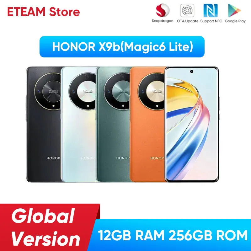 HONOR-Magic6-Lite-HONOR-X9b-5G-Global-Version-6-78-Anti-Drop-120Hz ...