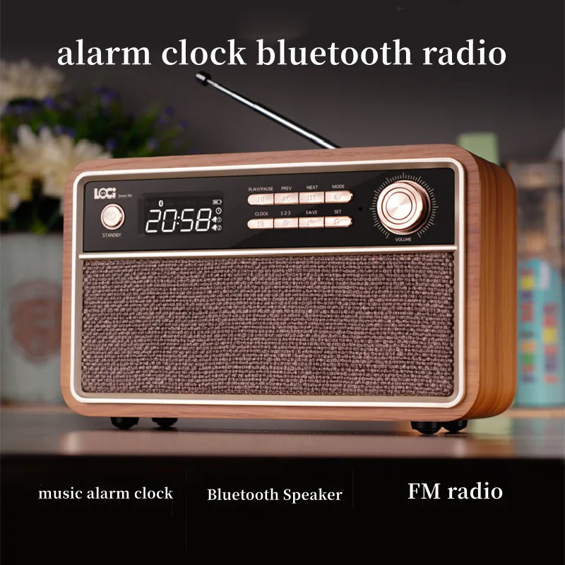 Retro Alarm Clock Radio