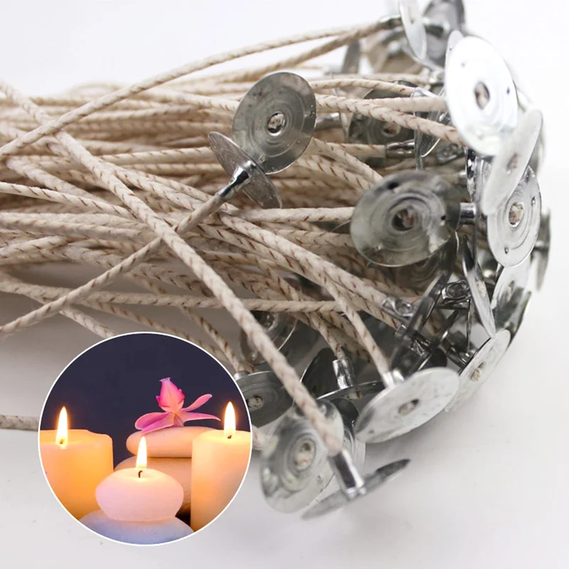 20Pcs-15cm-Candle-Wicks-Cotton-Wax-Core-For-DIY-Candle-Making-Pre-Waxed ...