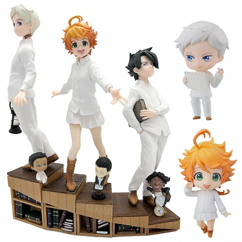 20cm The Promised Neverland Anime Figure Norman/Emma/Ray Action Figure ...