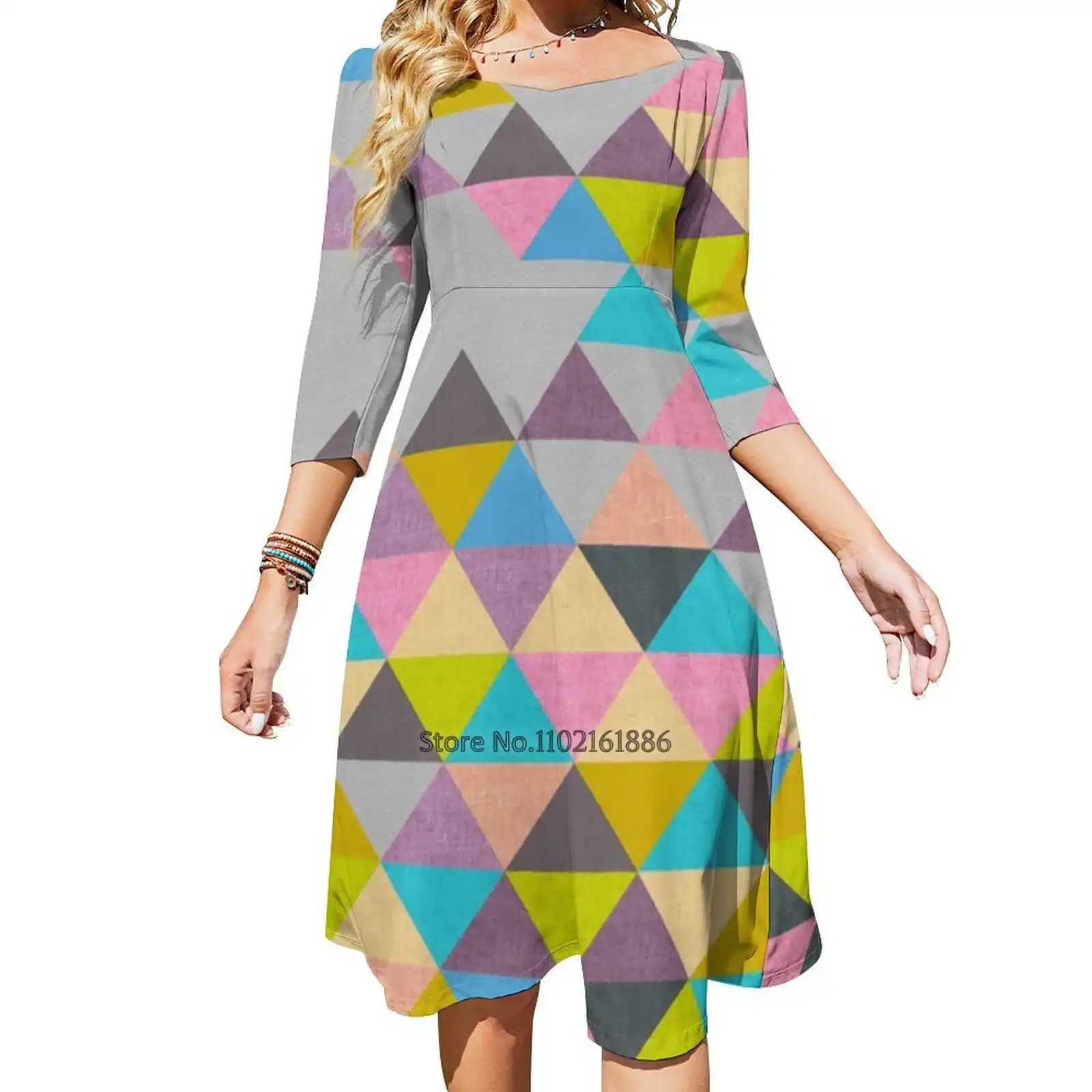 Completely-Incomplete-Back-Lacing-Backless-Dress-Square-Neck-Dress-New ...