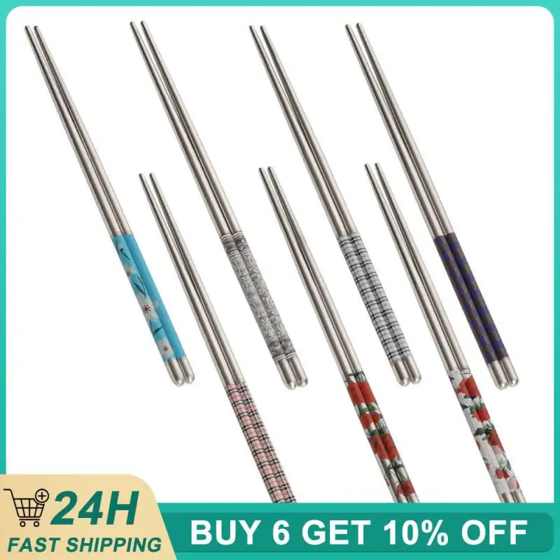 Pattern-Chopsticks-Durable-High-Quality-Tableware-Beautiful-Cutlery-Set ...