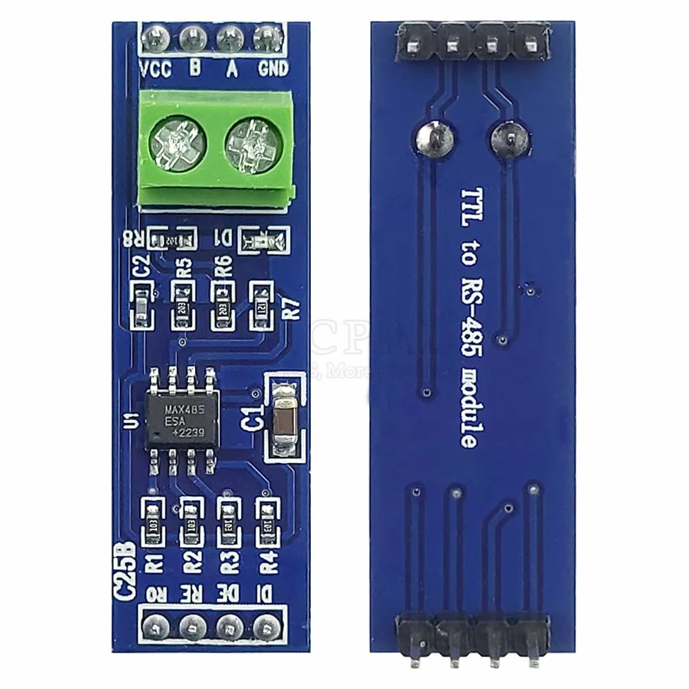 TTL to RS485 Conversion Module Board MAX485 Chip 5.08MM Pitch 8Pin 5V ...