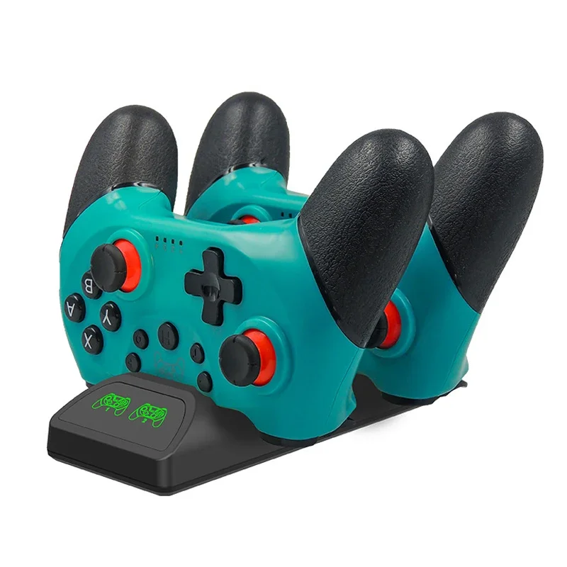 Nintendo-Switch-Pro-Controller-Dock-de-carregamento-Gamepad-Charger-Hub ...