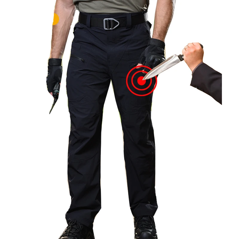 Security Office Self Defense Long Pants Stab Cut Resistant Clothes ...