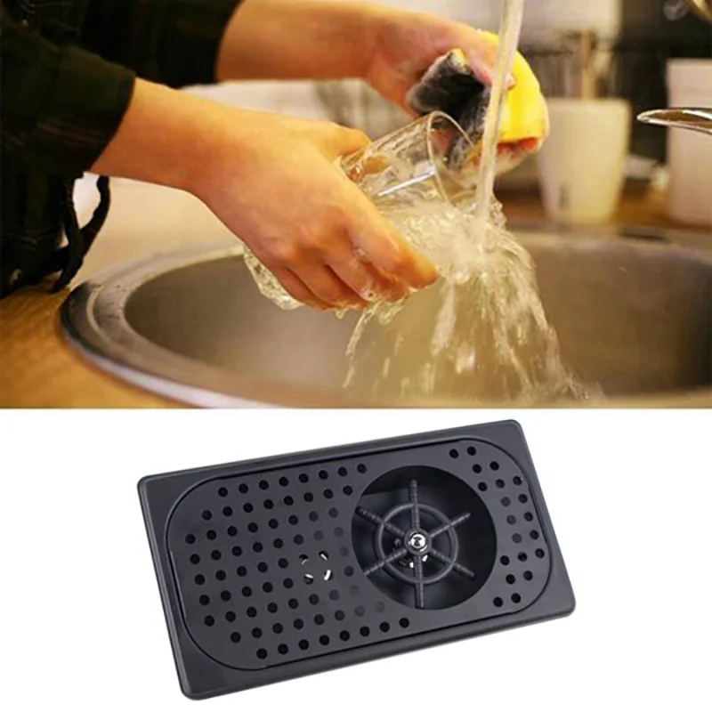 Pitcher Rinser Stainless Steel Bar Glass Rinser for Sink, Cup Washer ...