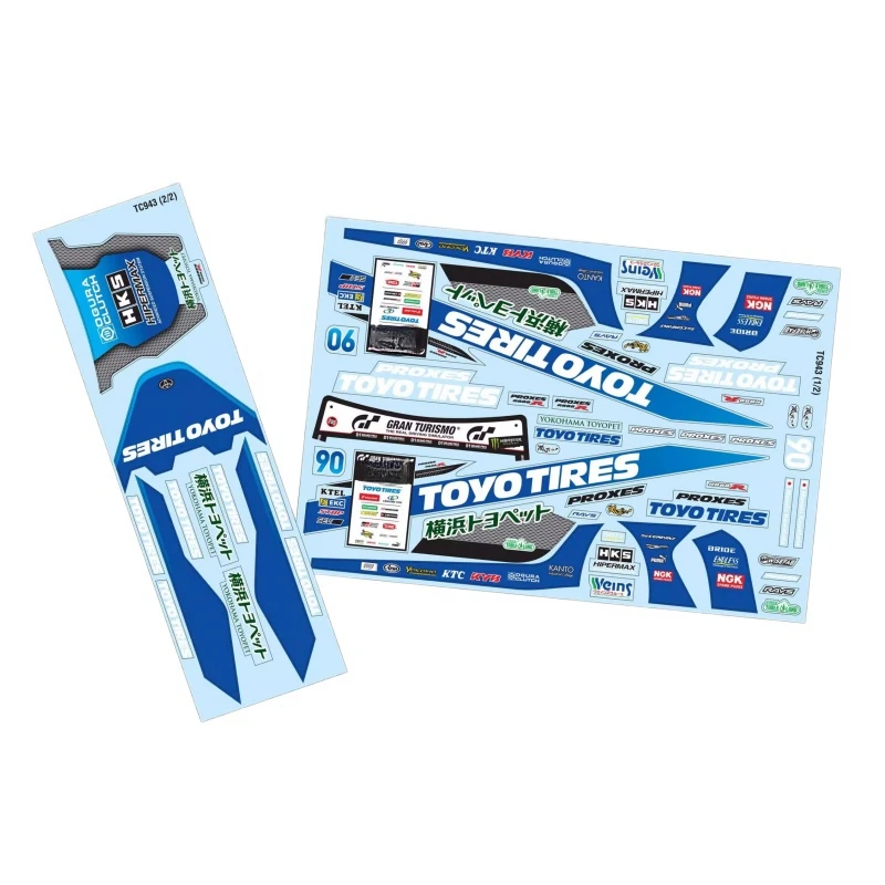 1/10 Rc Body, Drift Body Stickers, Op De Weg Auto, Toyo Banden ...