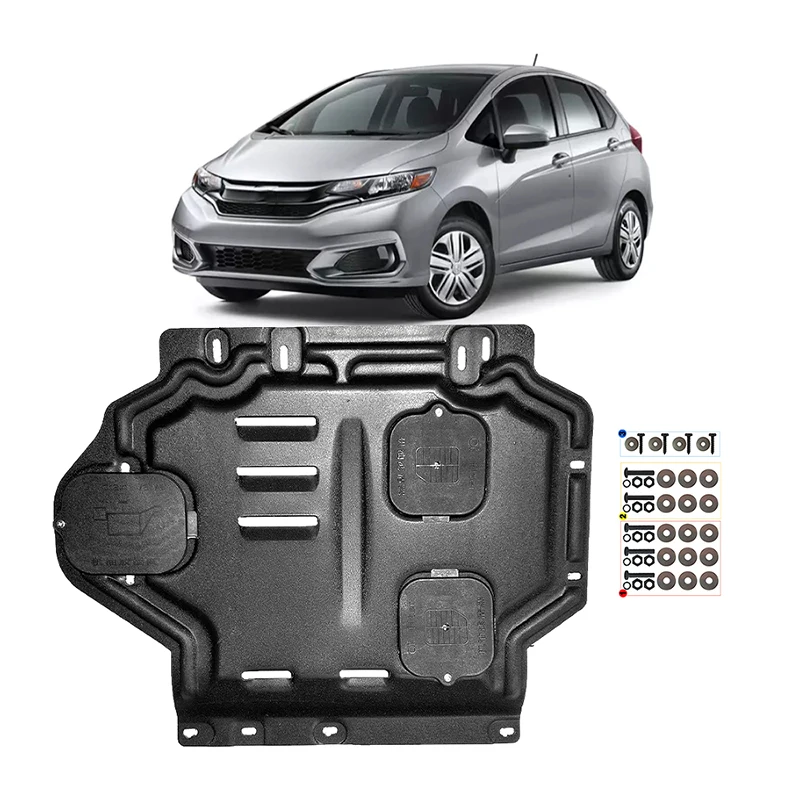 For-Honda-Fit-2007-2020-1-5L-2010-2012-2016-Black-Under-Engine-Guard ...