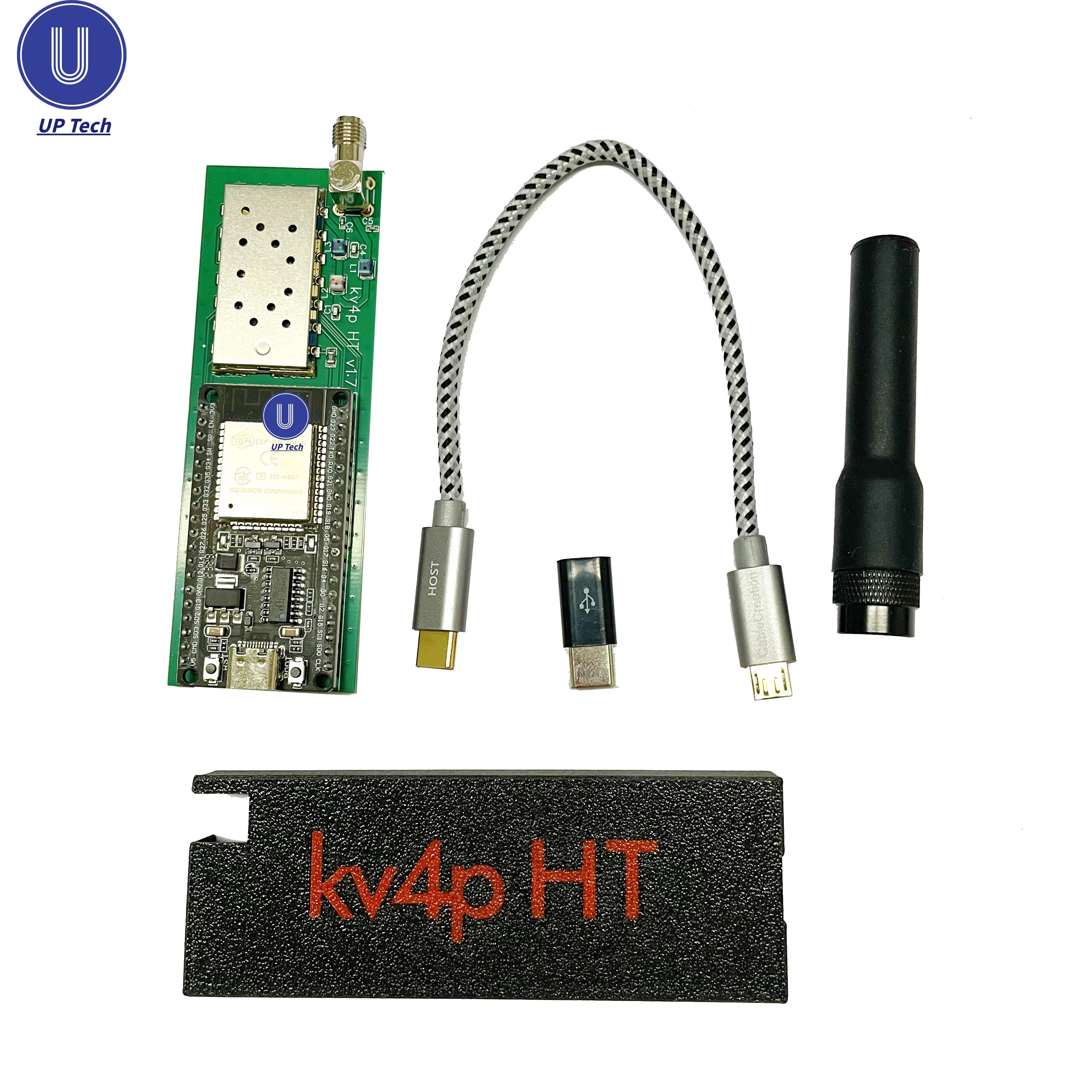 kv4p HT homebrew VHF radio Android phone into ham radio transceiver PC ...