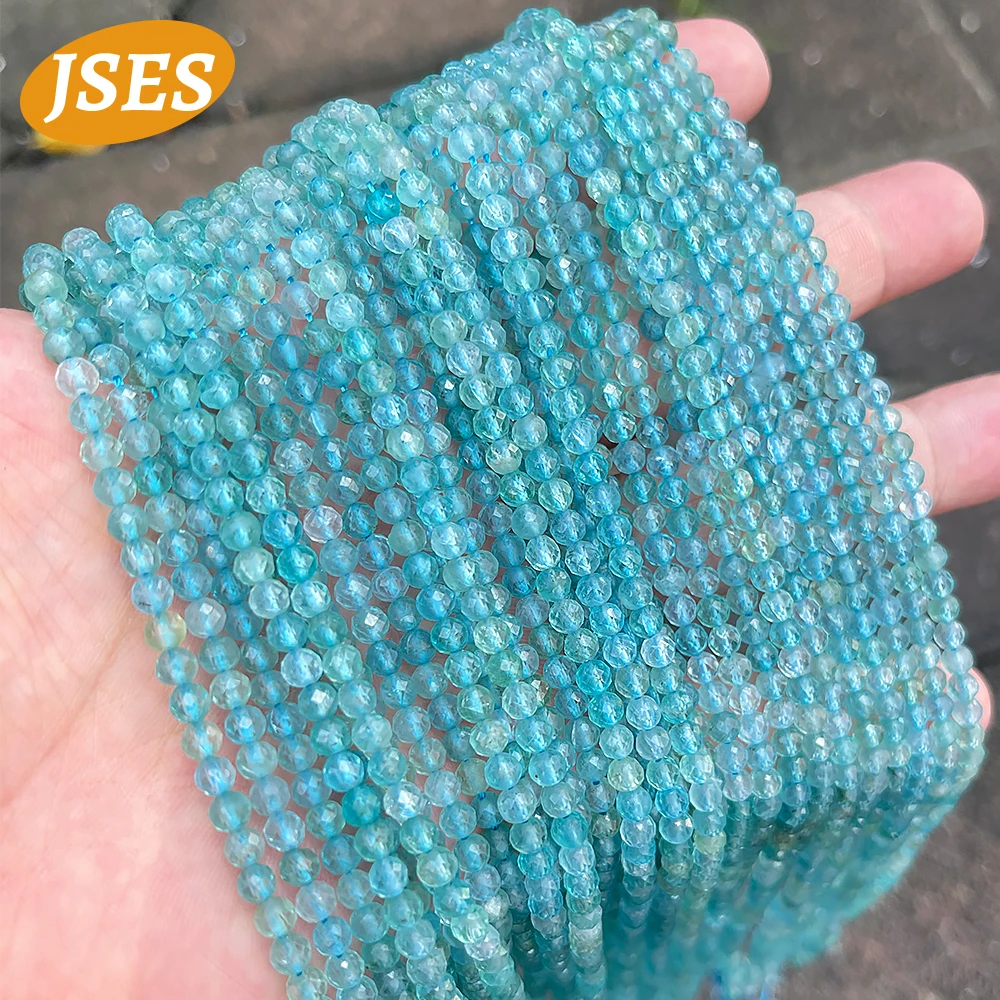 JSES-Natural-4MM-Clear-Apatite-Facted-Loose-Stone-Beads-for-Jewelry ...