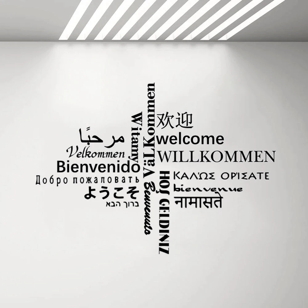 World-Languages-Hello-Welcome-Spanish-French-Janpan-Wall-Decals-Vinyl ...