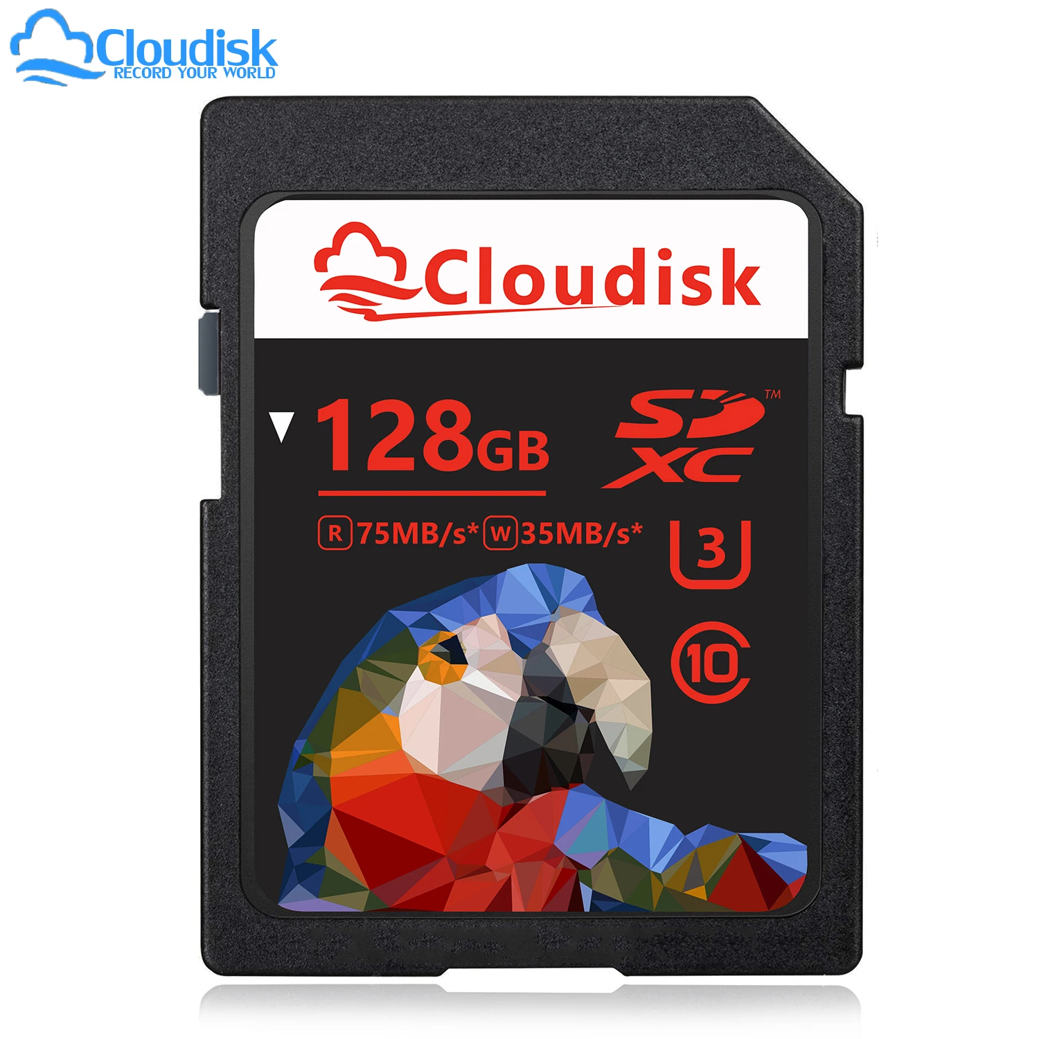Cloudisk SD Card 4GB 8GB 16GB 32GB 64GB 128GB SDXC UHS-I Card C10 U3 ...
