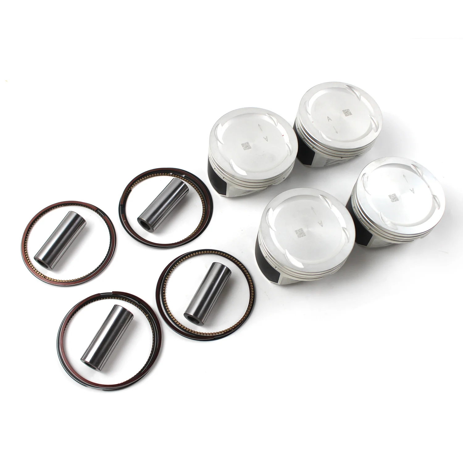 4pcs Pistons Rings Set For 2007–2019 Hyundai Kia Sonata Sorento 2.4L ...
