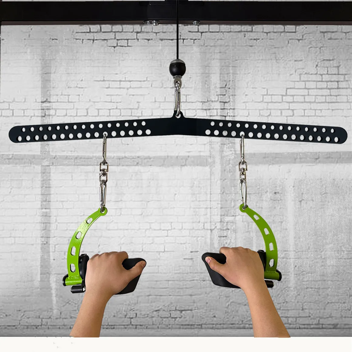 LAT-Pull-Down-Handle-Adjustable-Back-Training-T-Bar-For-Biceps-Triceps ...