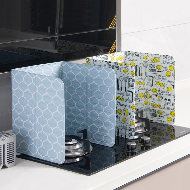 Kitchen-Oil-Baffle-Gas-Stove-Anti-Splash-Insulation-Aluminum-Foil ...