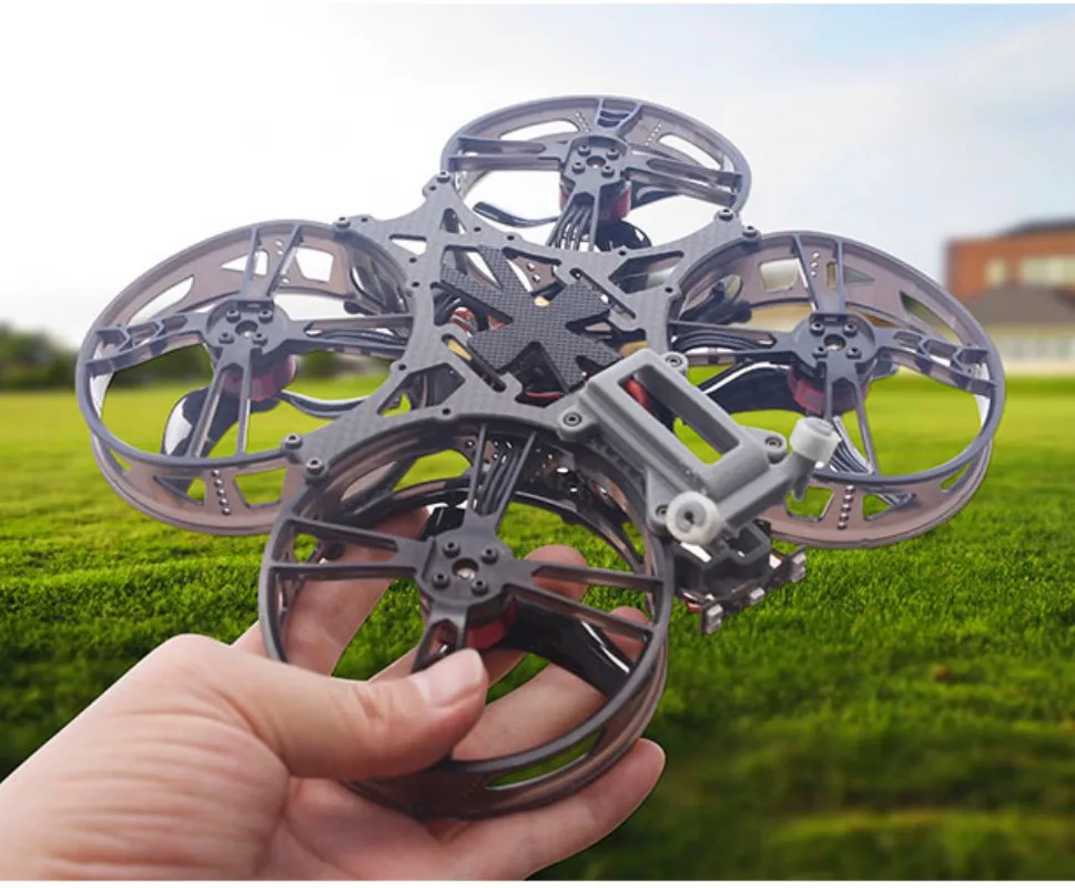 Novo LDARC CINE X3 148mm 3 polegada KIT FPV HD Digital Quadro RC Quads Full Surround Bumper Para ...