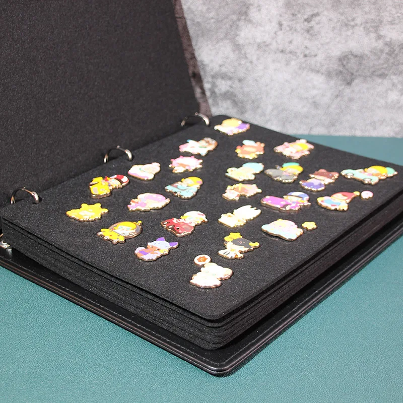Bubble Mart Brooch Felt Storage Book Metal Badge Collection Medal ...