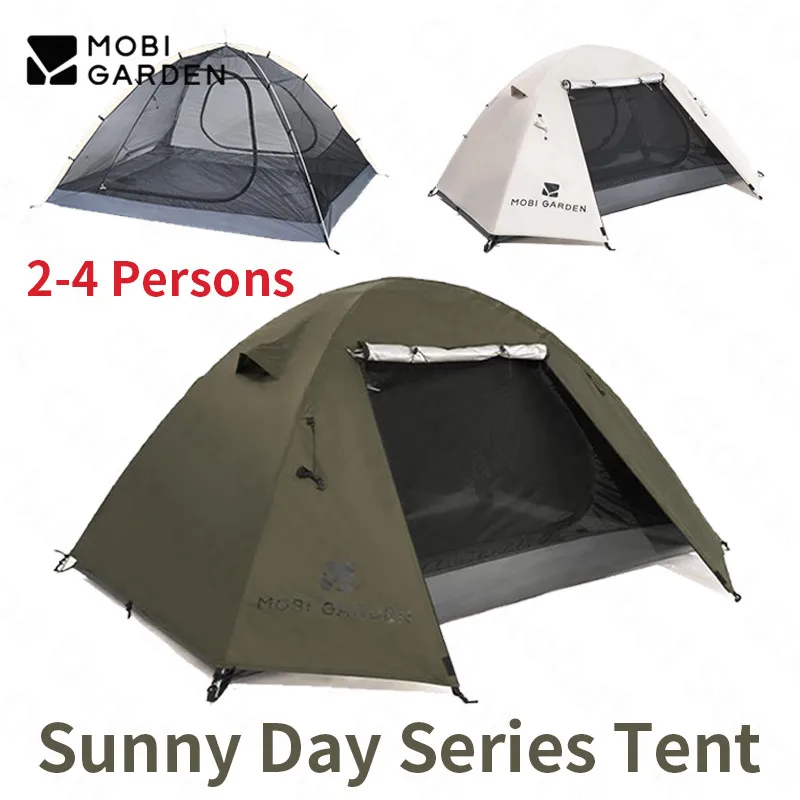 Mobi-Garden-2-1kg-Ultralight-Outdoor-Tent-Rainproof-Portable-Double ...