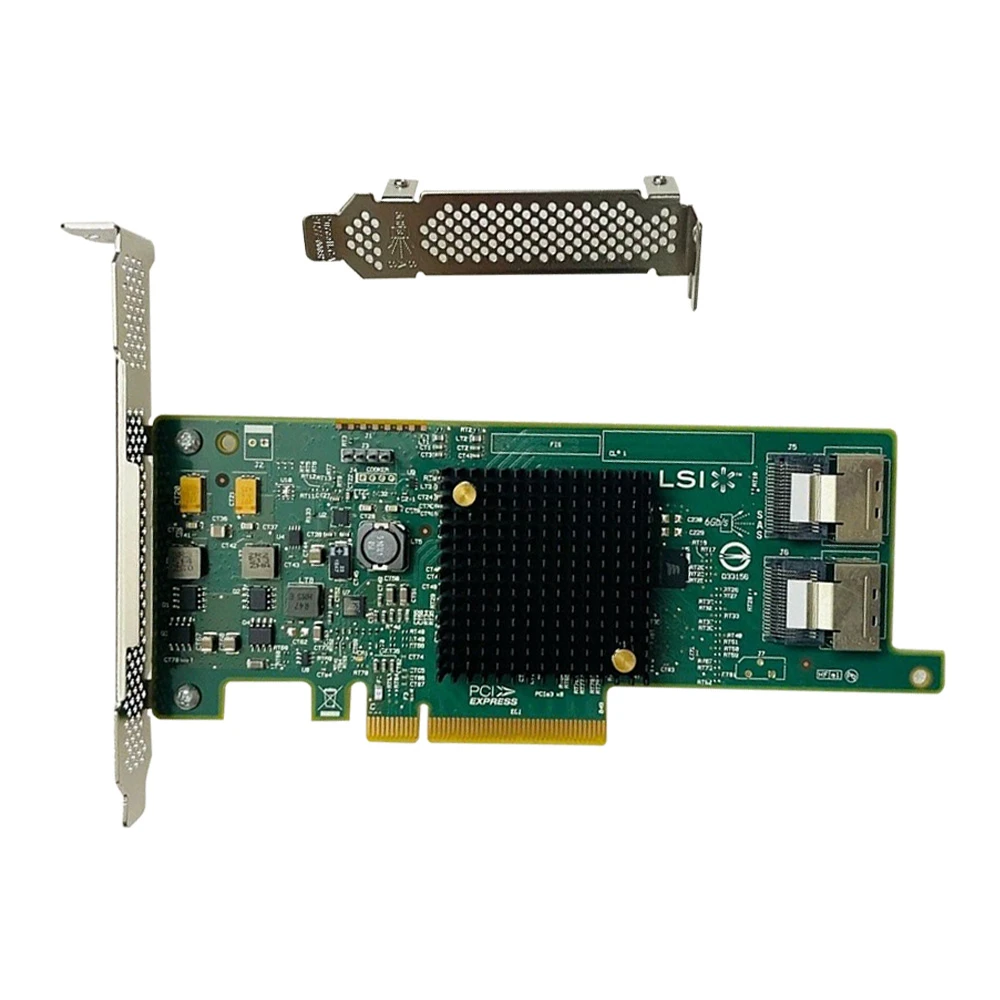 LSI 9217 8I 9205 8I HBA Card PCI E3.0 6Gb 2308 SATA3 SAS HBA PCIE IT ...