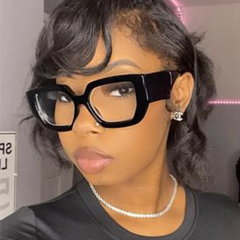2022-Black-Big-Frame-Women-Glasses-Frames-Luxury-Fashion-Square ...
