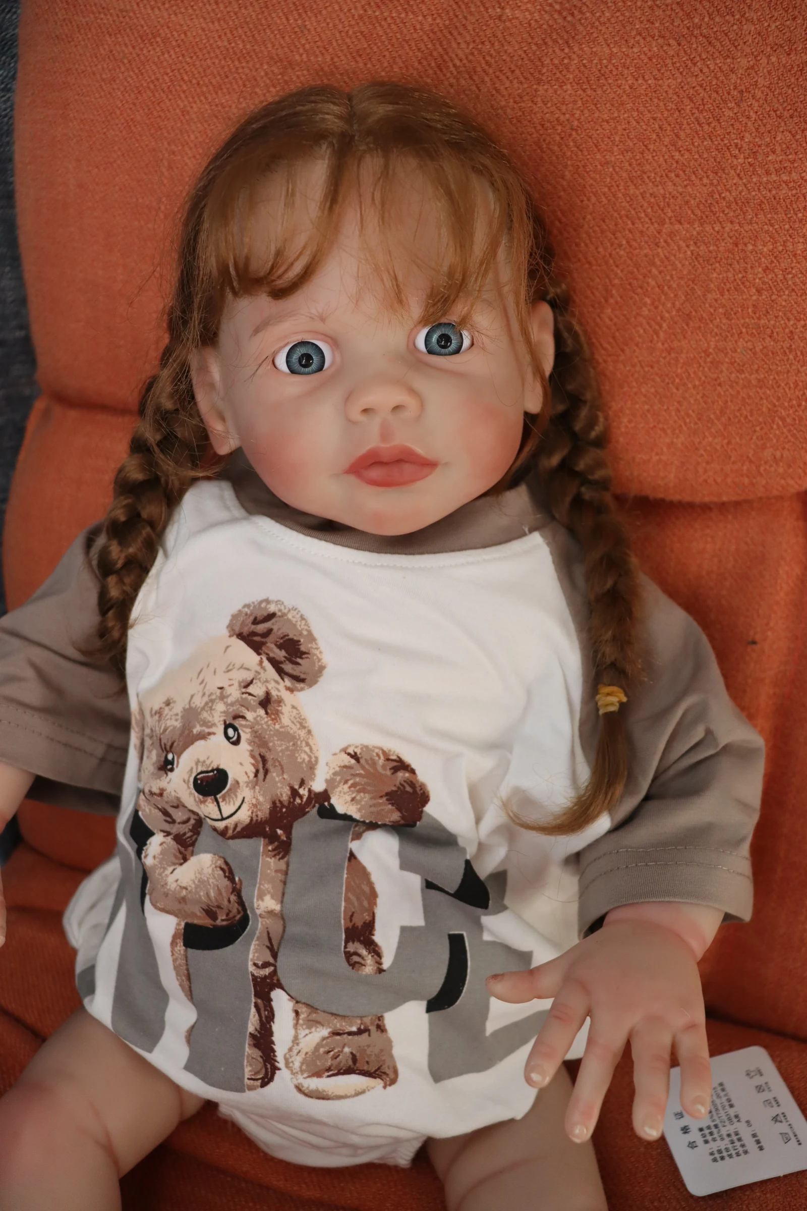 FBBD 58CM Already Finished Bebe Reborn Doll Maxi With Hand Rooted Hair ...