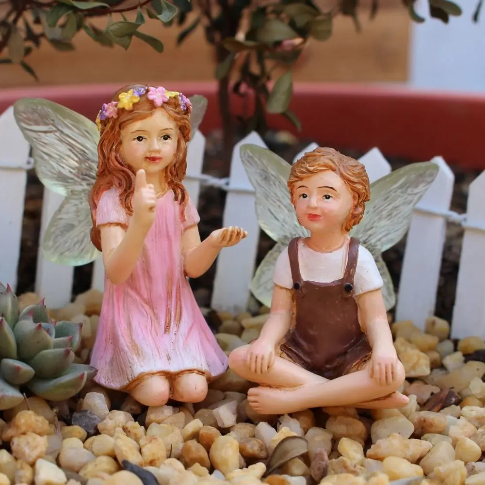 Cute-Whispering-Fairy-Garden-Resin-Crafts-Tabletop-Ornaments-Fairy-Tale ...