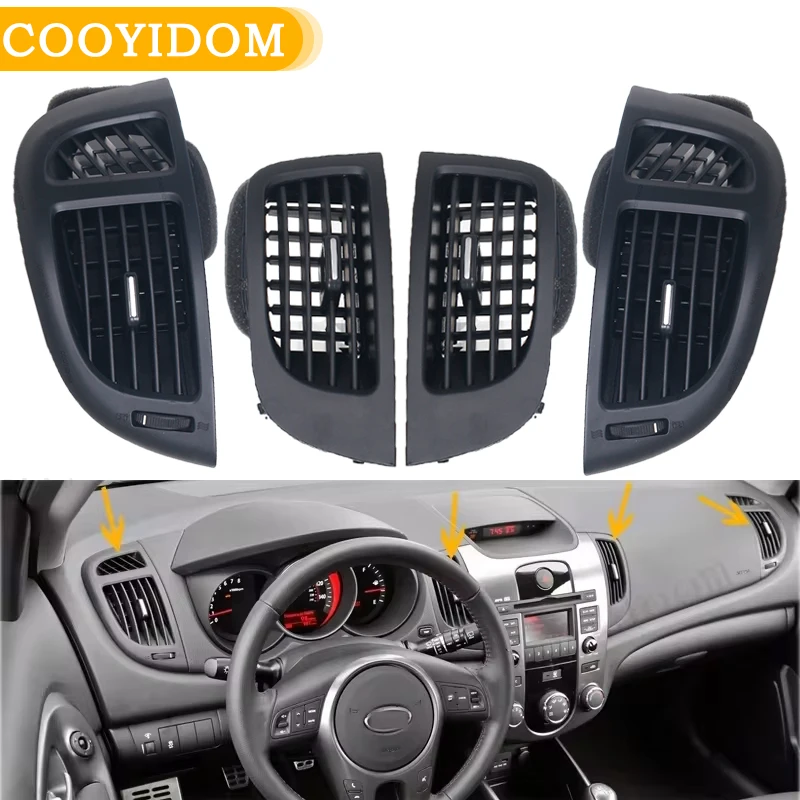 Car-Front-Dash-Board-Air-Conditioner-Outlet-A-C-air-Vents-For-Kia-Forte ...
