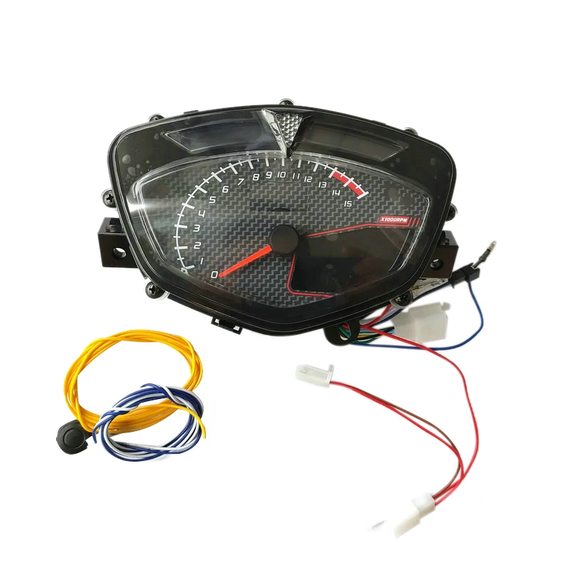 Motorcycle-Meter-Gauge-Instrument-7-Color-LCD-Speedometer-Water-Temp ...