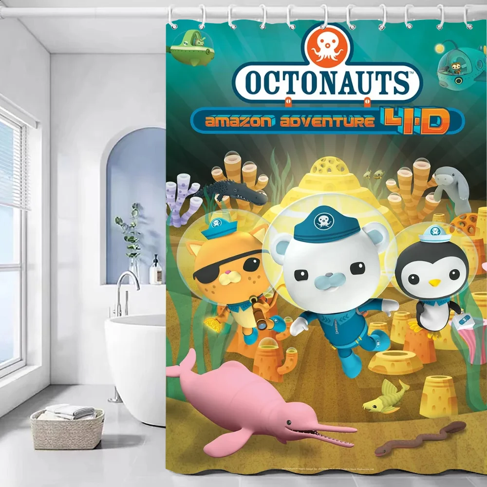 T-The-Octonauts-Curtain-for-Bathroom-Accessories-Set-Shower-Shower ...