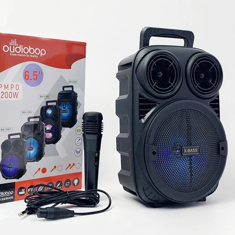 High-Power-Bluetooth-Speaker-Family-Karaoke-Wireless-Portable-Column-3D ...