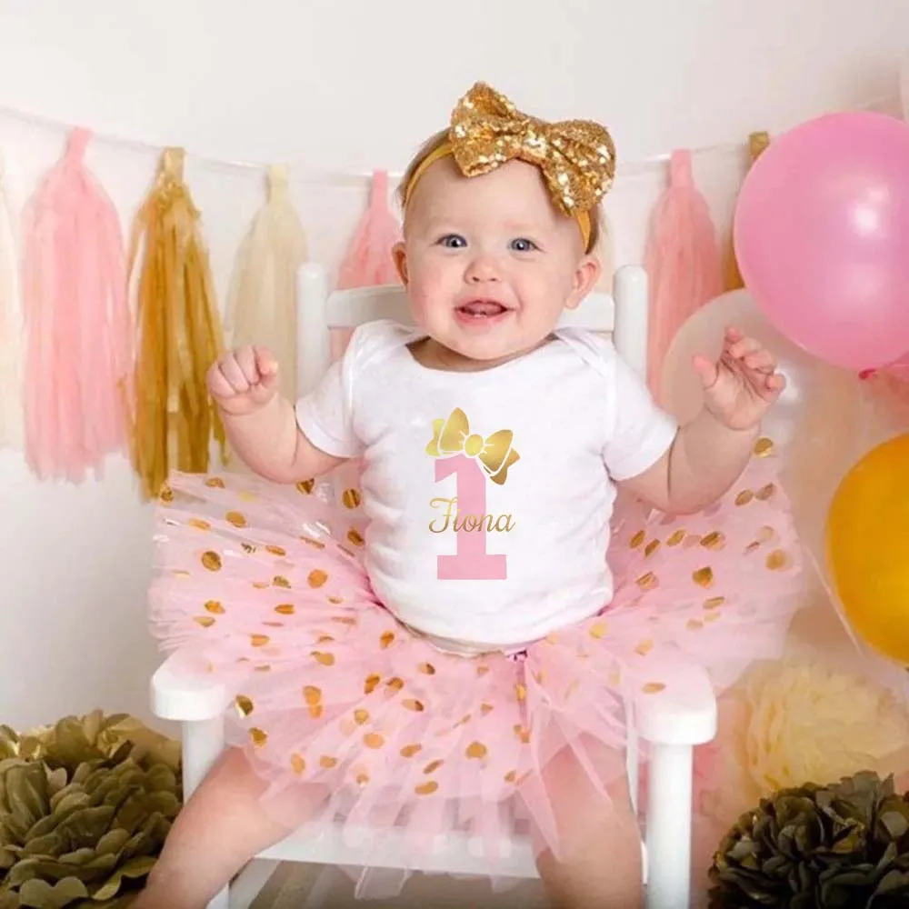 Traje-personalizado-para-ni-a-de-1er-cumplea-os-Pelele-de-1er-Cumplea ...