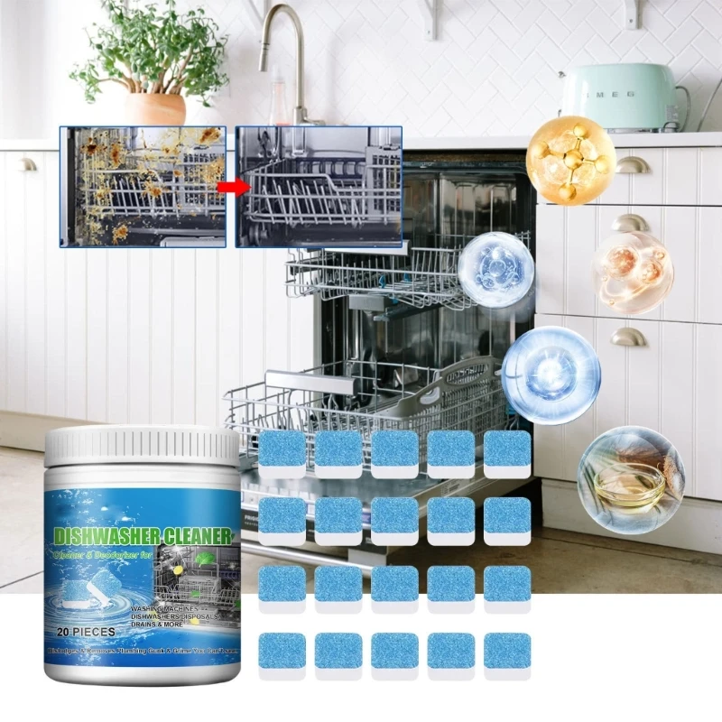 Dishwasher-Cleaner-Strong-Oil-Removal-Descaling-Detergent-Tablets ...