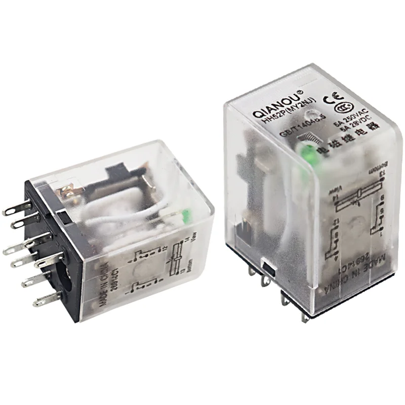 General Purpose Relay My2 Dpdt 8 Pins My2nj Relais 12v 24v 110v 220v ...