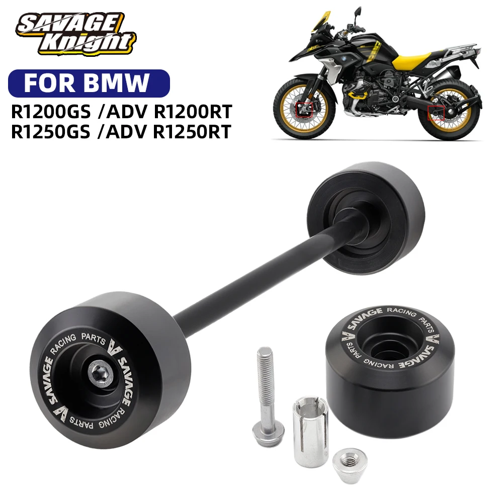Front Rear Wheel Fork Slider For BMW R1200GS R1250GS ADV Adventure ...