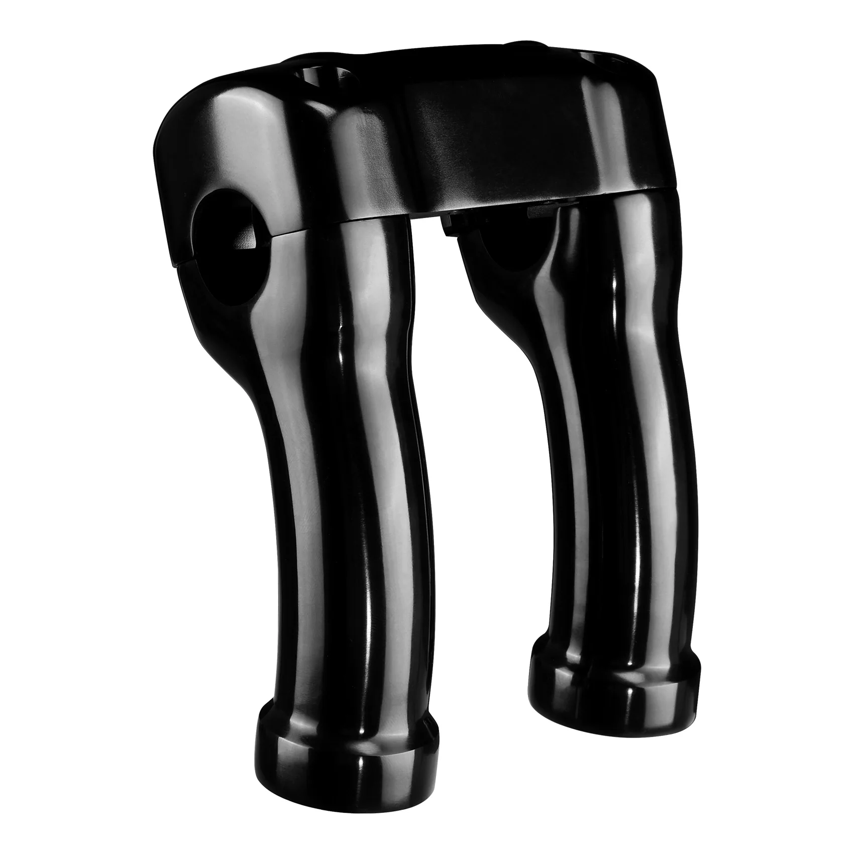 Motorcycle 4" Handlebar Riser 1" Top Clamp Fit For Harley Softail ...