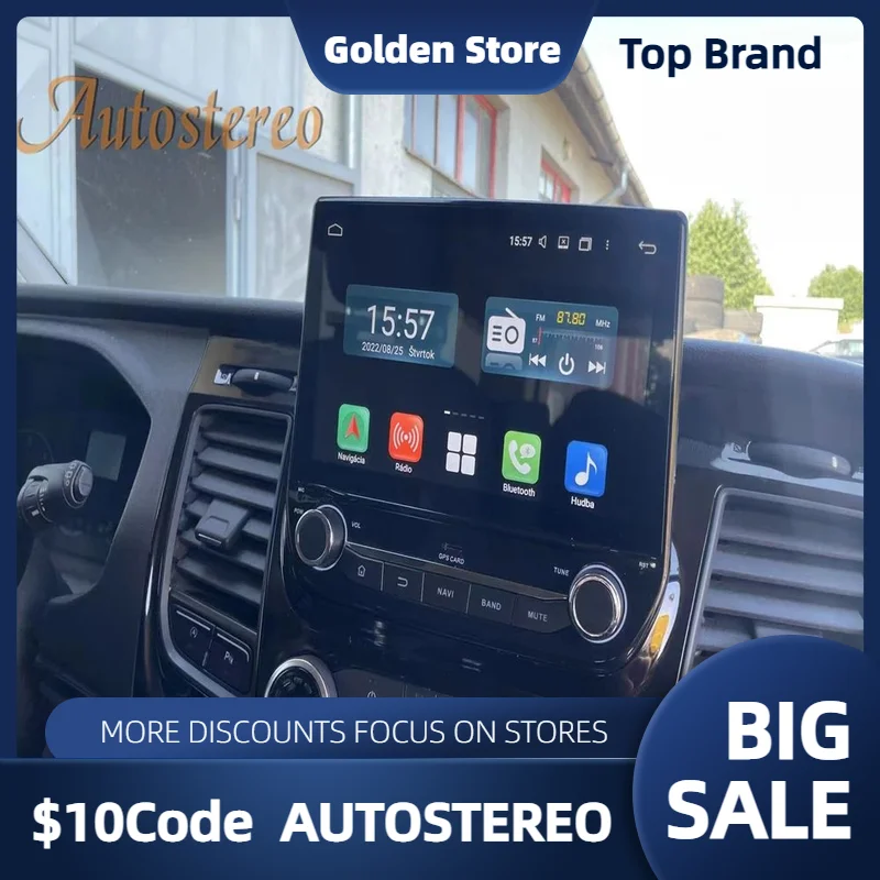 Carplay-Android-13-per-Ford-Custom-Fiesta-navigazione-GPS-per-Auto-Auto ...