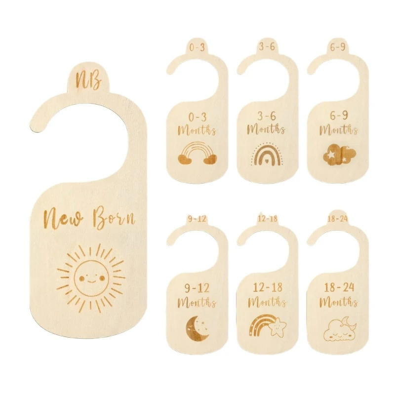 7pc-divisor-arm-rio-roupas-do-beb-tamanho-cabide-organizador-quarto ...